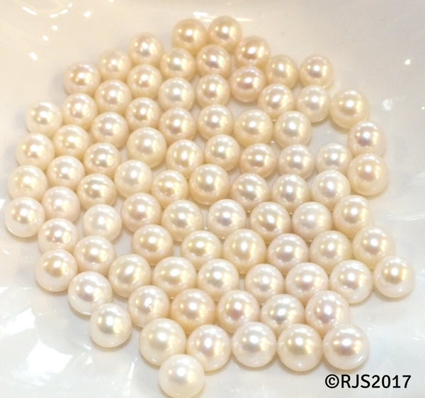 Pick A Pearl Oyster Freshwater Cultured Loose Pearl Round White for Pe ...